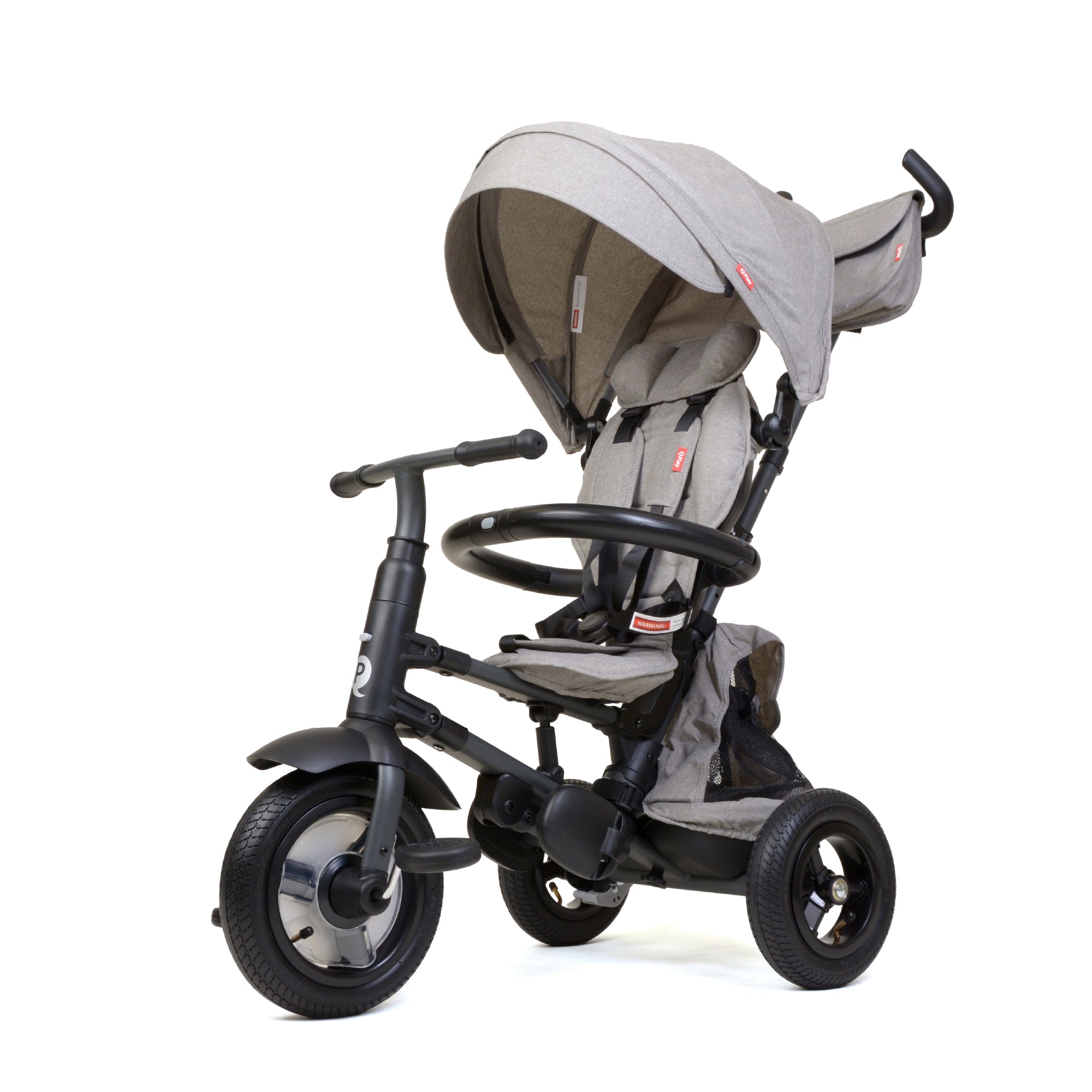 Black Rito Plus Folding Trike - Smart Trike for Kids